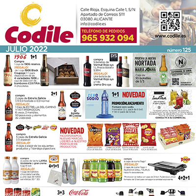Ofertas Mensuales - CODILE · Distribuidor de bebidas y alimentación en ...