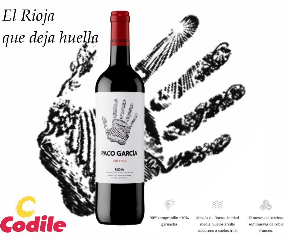 Paco García Crianza - CODILE · Distribuidor de bebidas y alimentación ...
